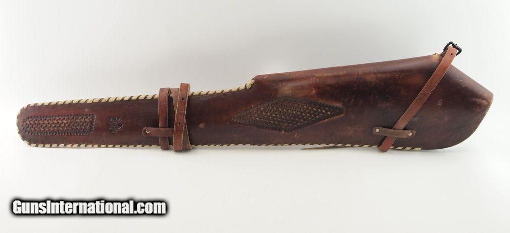 Eubanks Pioneer Leather Vintage Leather Rifle Sheath