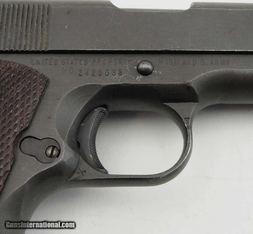 Remington/Rand 1911A1 MFG 1945 .45 ACP