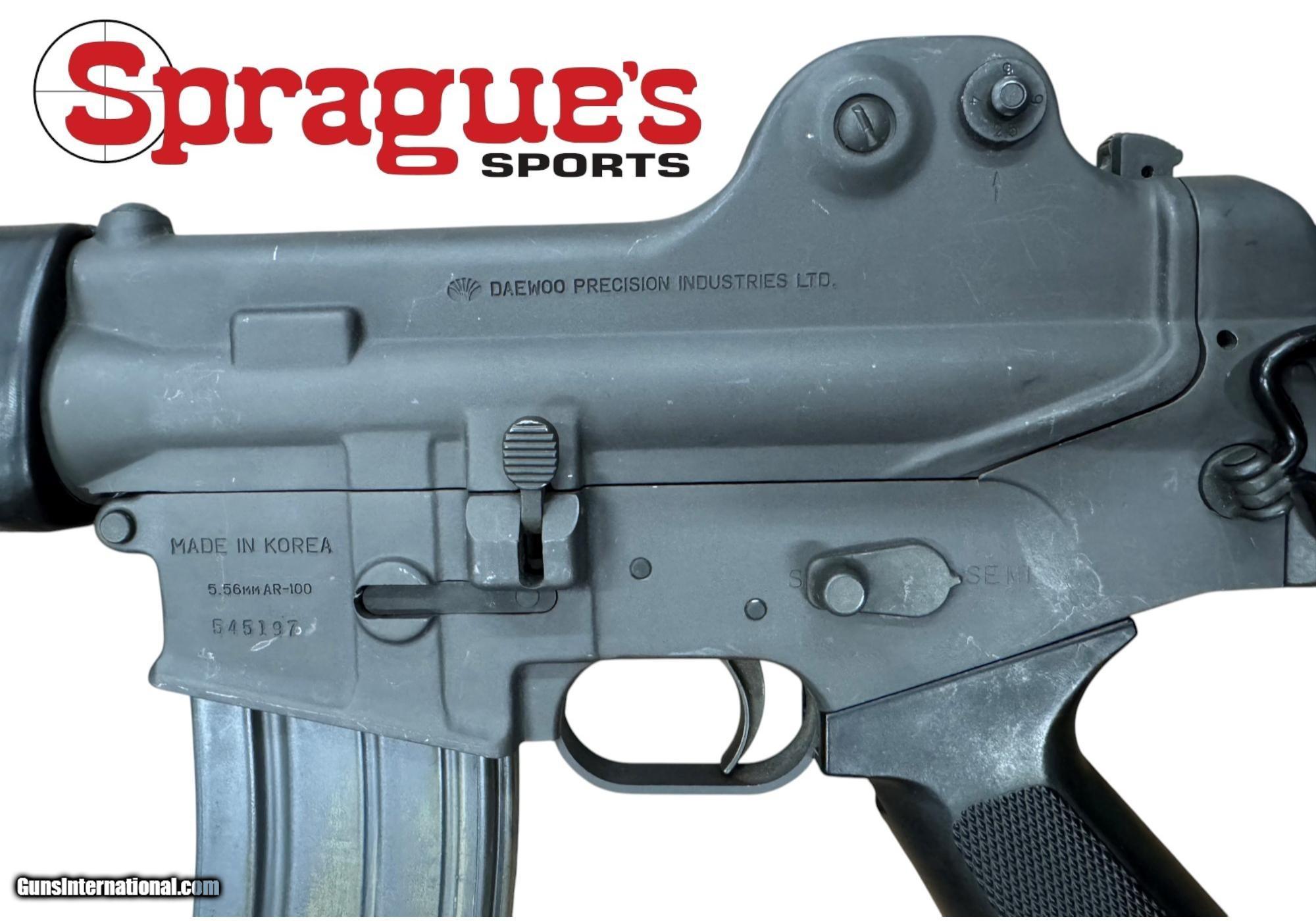 Daewoo AR-100 – 5.56 NATO – 18" Barrel – Korean Military Rifle for sale