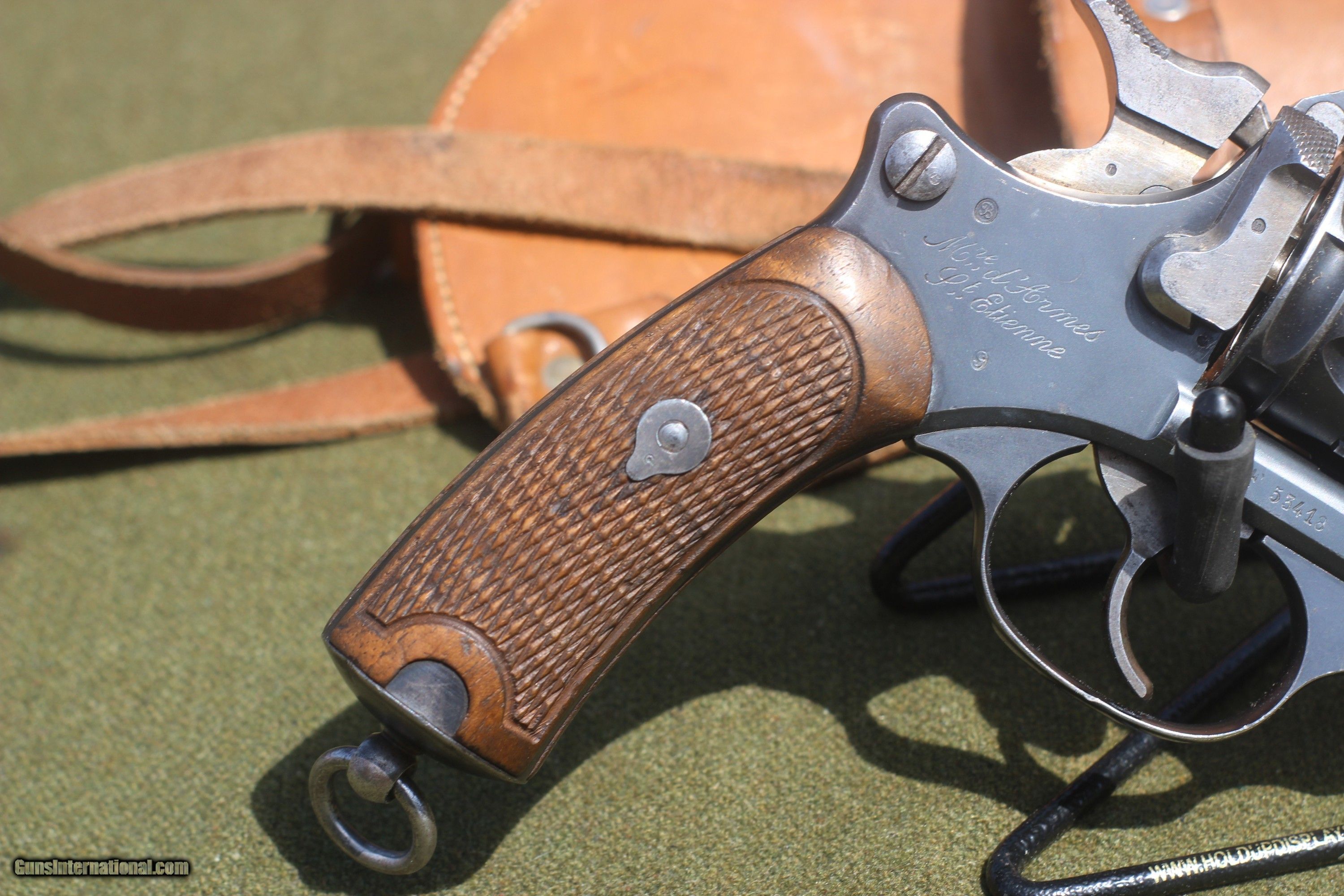 French 1892 St. Etienne 8mm Revolver