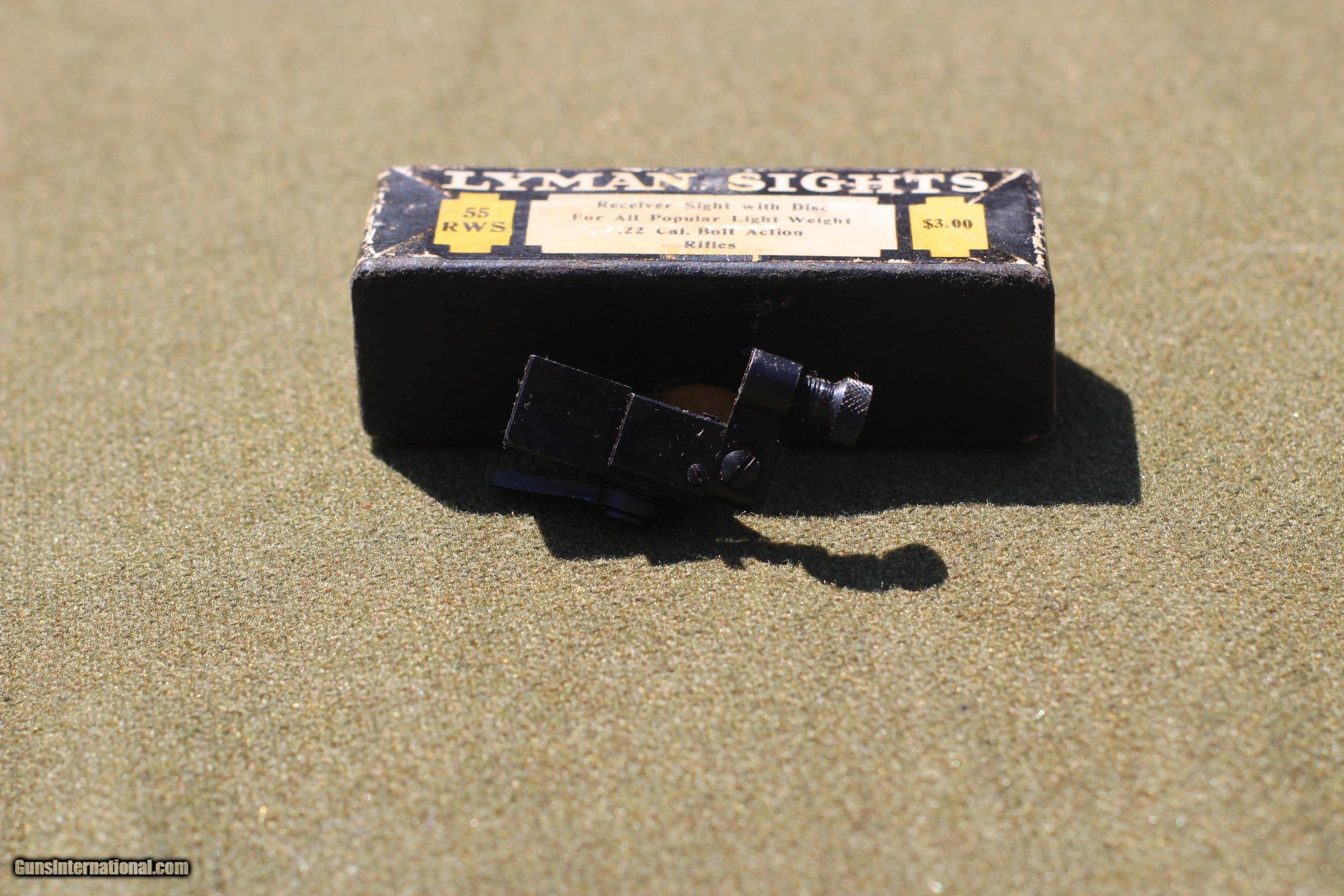 Lyman Sight Model 55RWS Vintage (New in box) for sale
