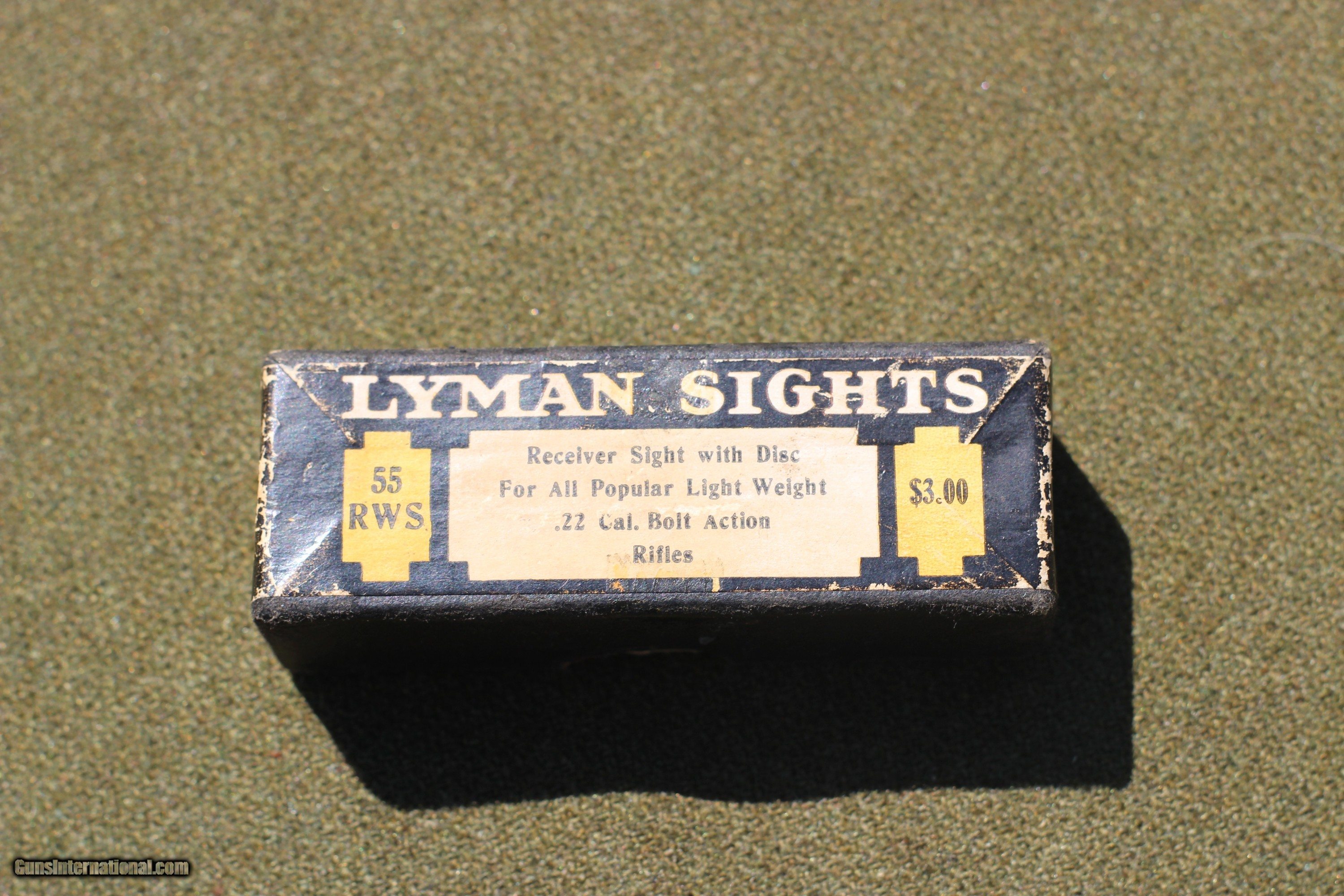 Lyman Sight Model 55RWS Vintage (New in box) for sale