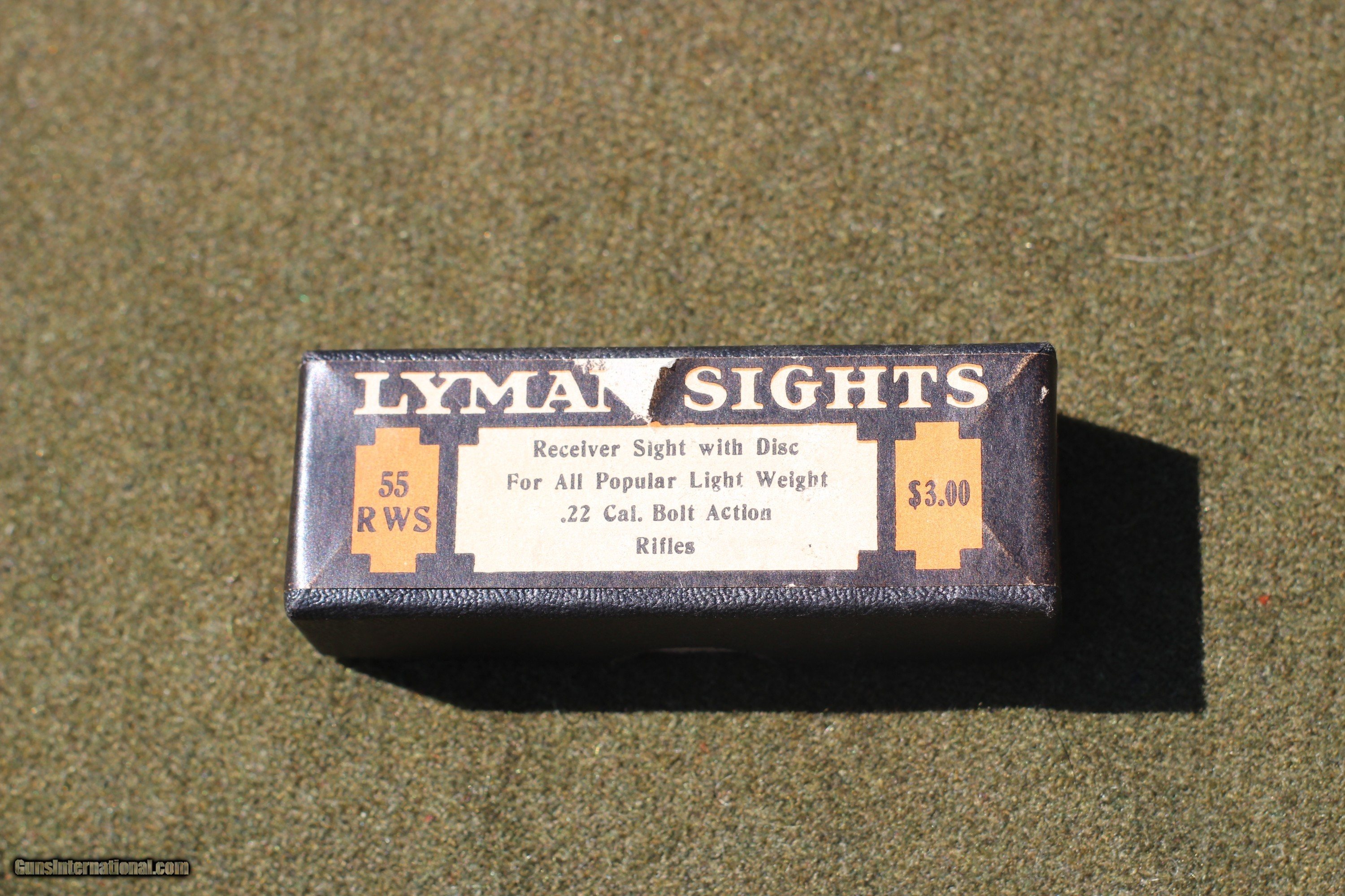 Lyman Sight Model 55RWS Vintage (New in box) for sale