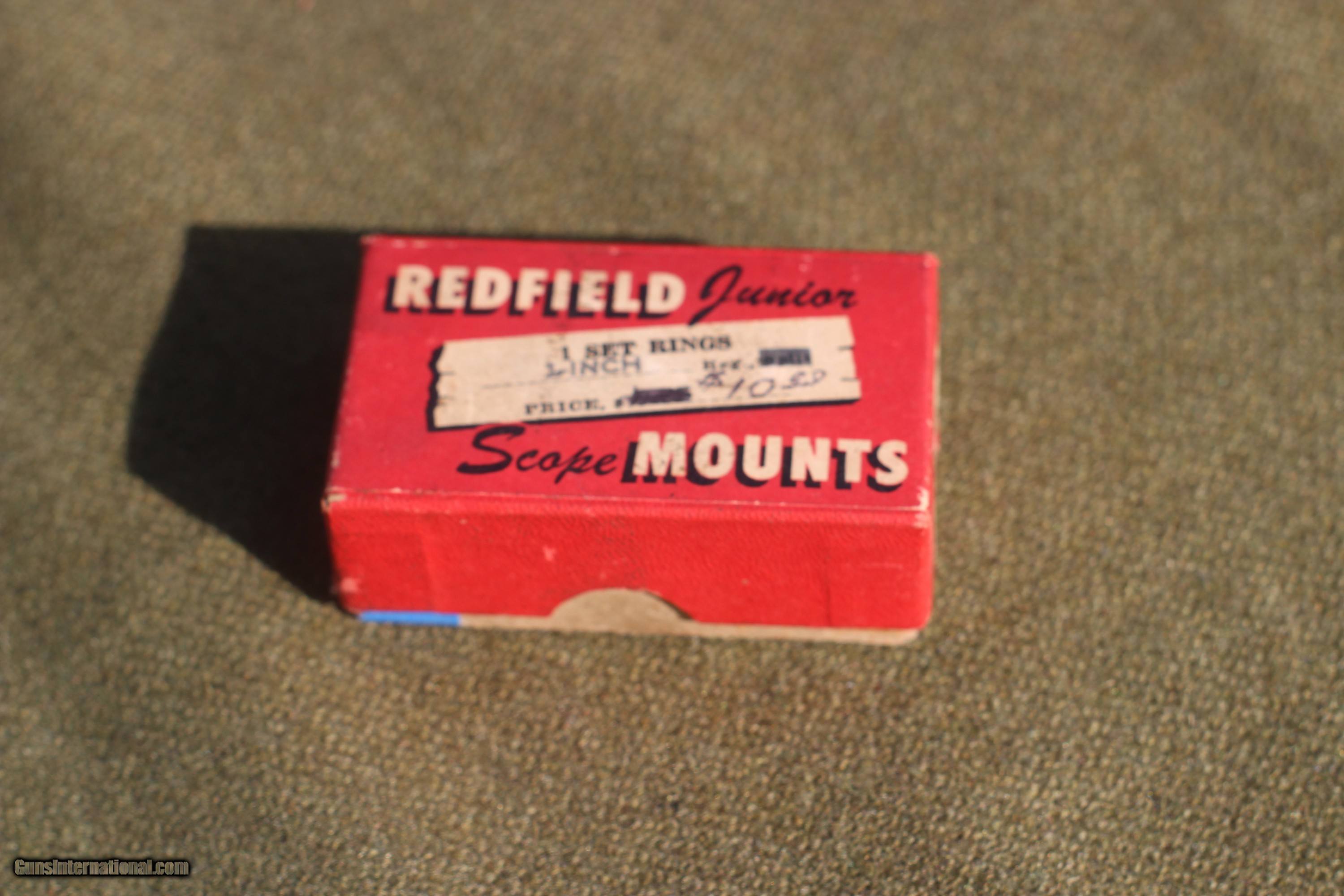 Redfield Jr 7/8 In scope rings(Vintage)