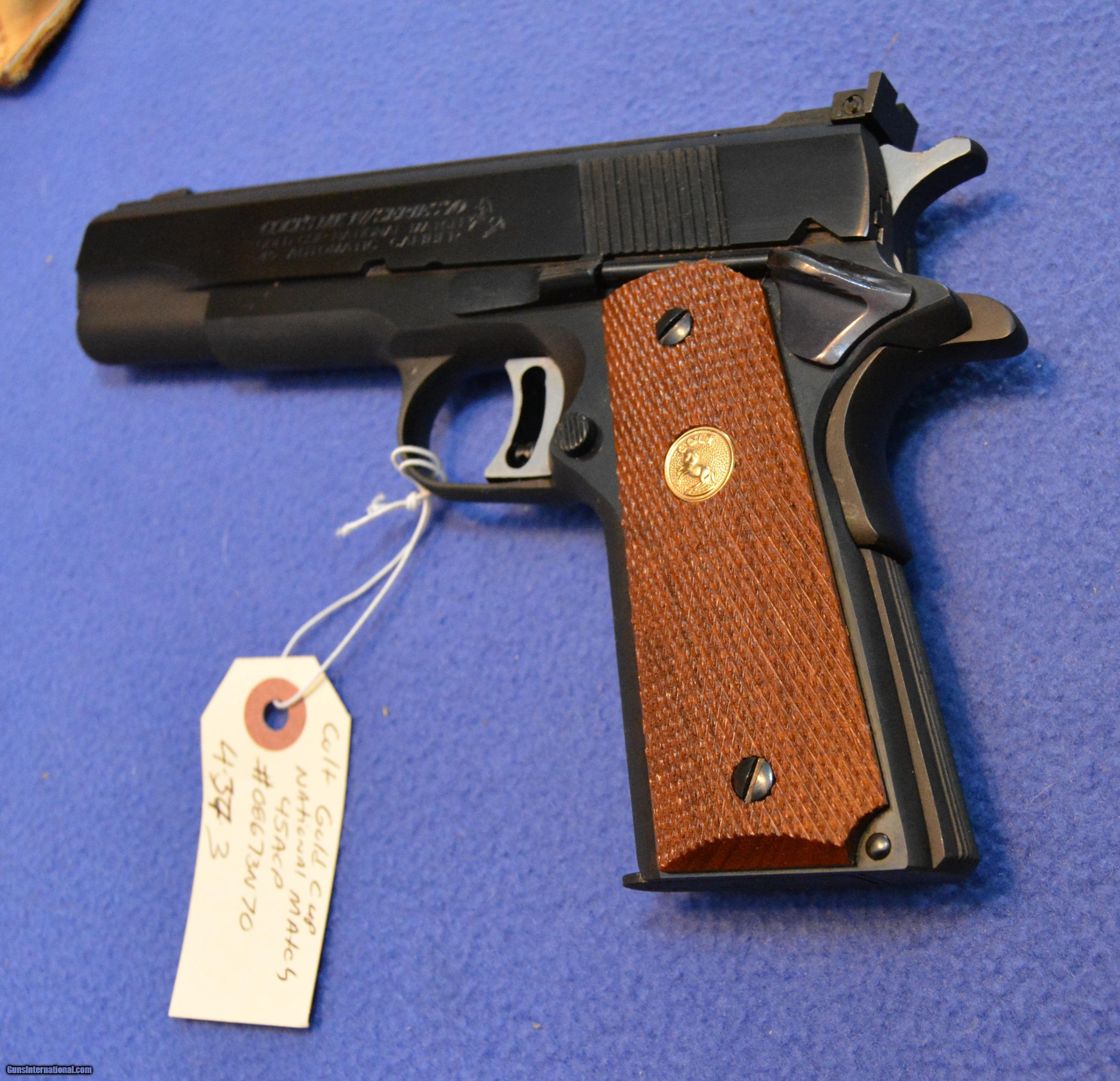 Colt Mark IV / Series 70 Gold Cup National Match
