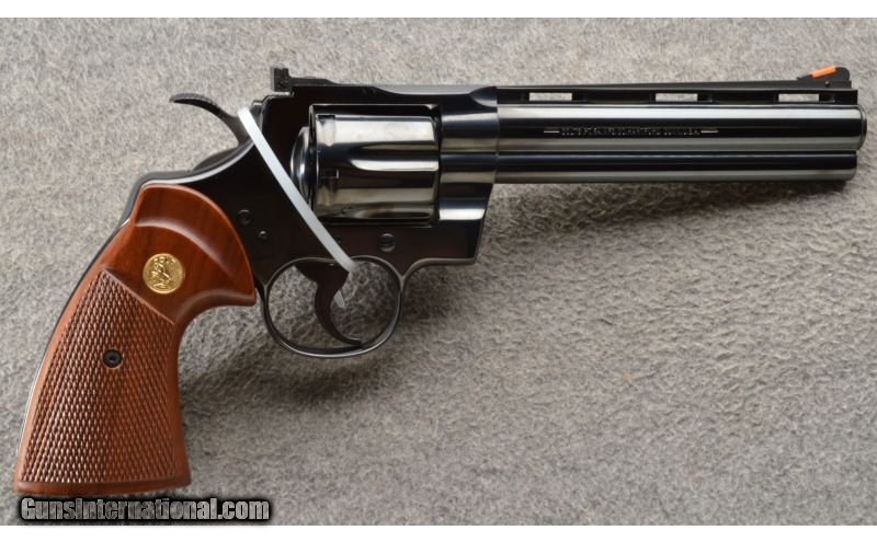Colt Python 6 Inch Blue ANIB
