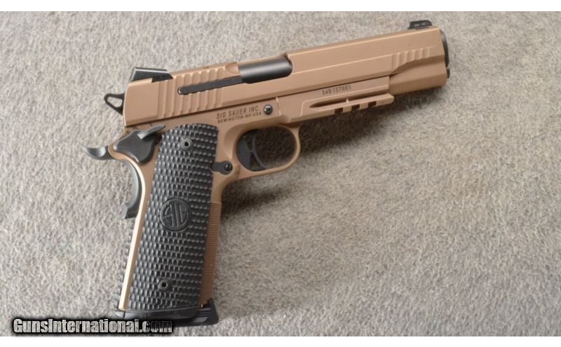 Sig Sauer ~ 1911 Scorpion ~ .45 ACP.