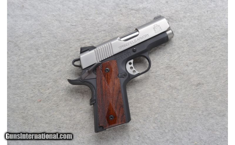 Springfield Armory ~ Micro Compact ~ .45 ACP