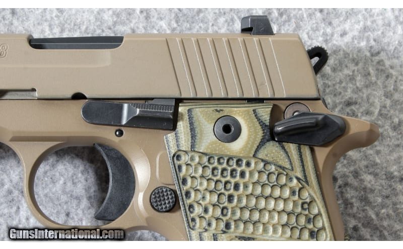 Sig Sauer ~ P938 Scorpion FDE ~ 9mm Para.