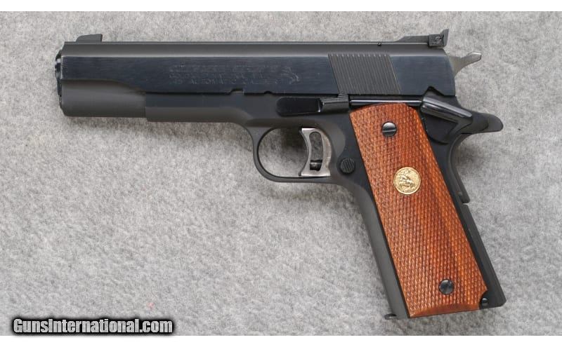 Colt ~ Gold Cup National Match ~ .45 ACP
