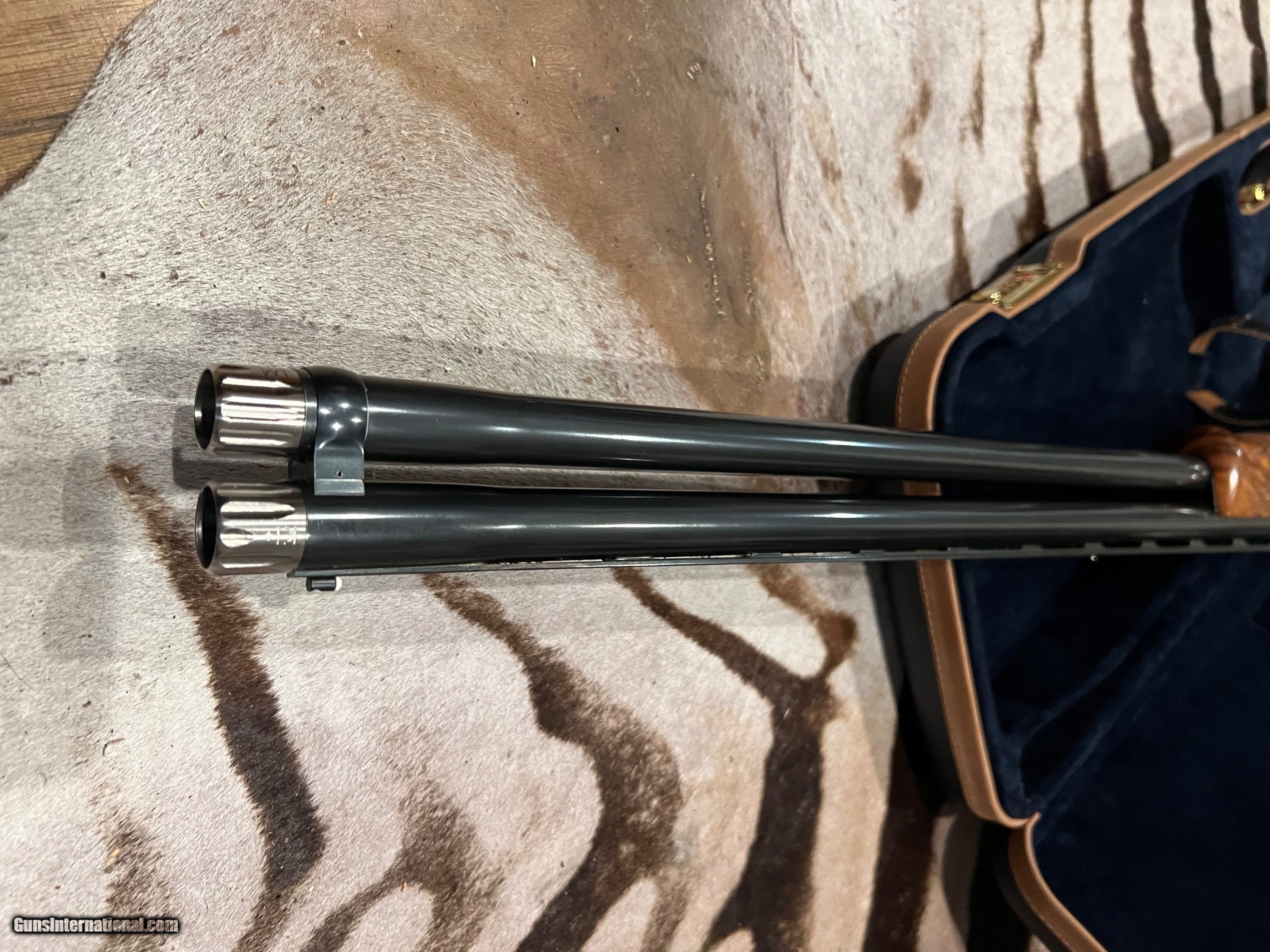 Krieghoff K80 Gold Line Super Scroll two barrel set 32” and 28”