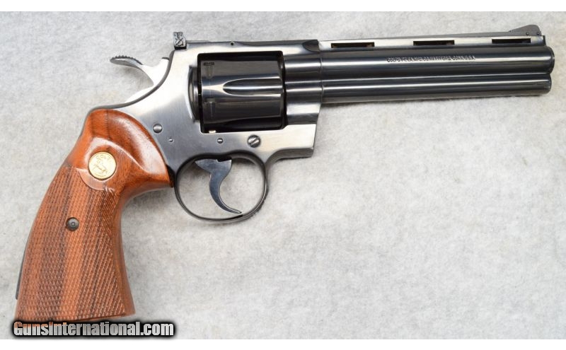Colt Python 6-Inch Blued, .357 Mag.