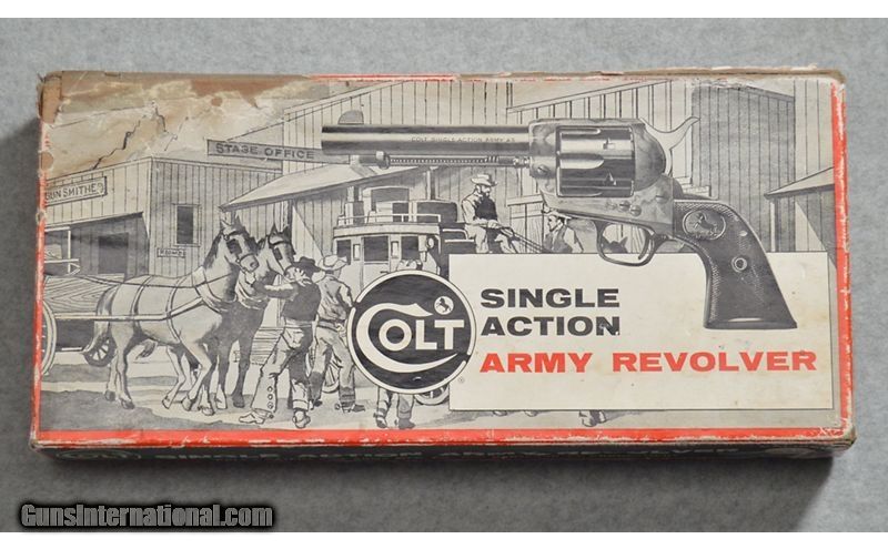 Colt ~ Single Action Army 2nd Generation with Stagecoach Box ~ .357 Magnum