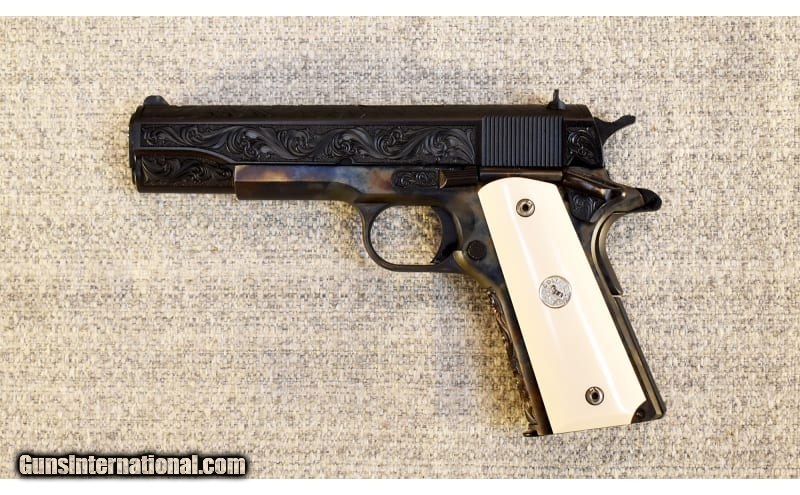 Colt ~ Government Model ~ .45 ACP ~ Engraved