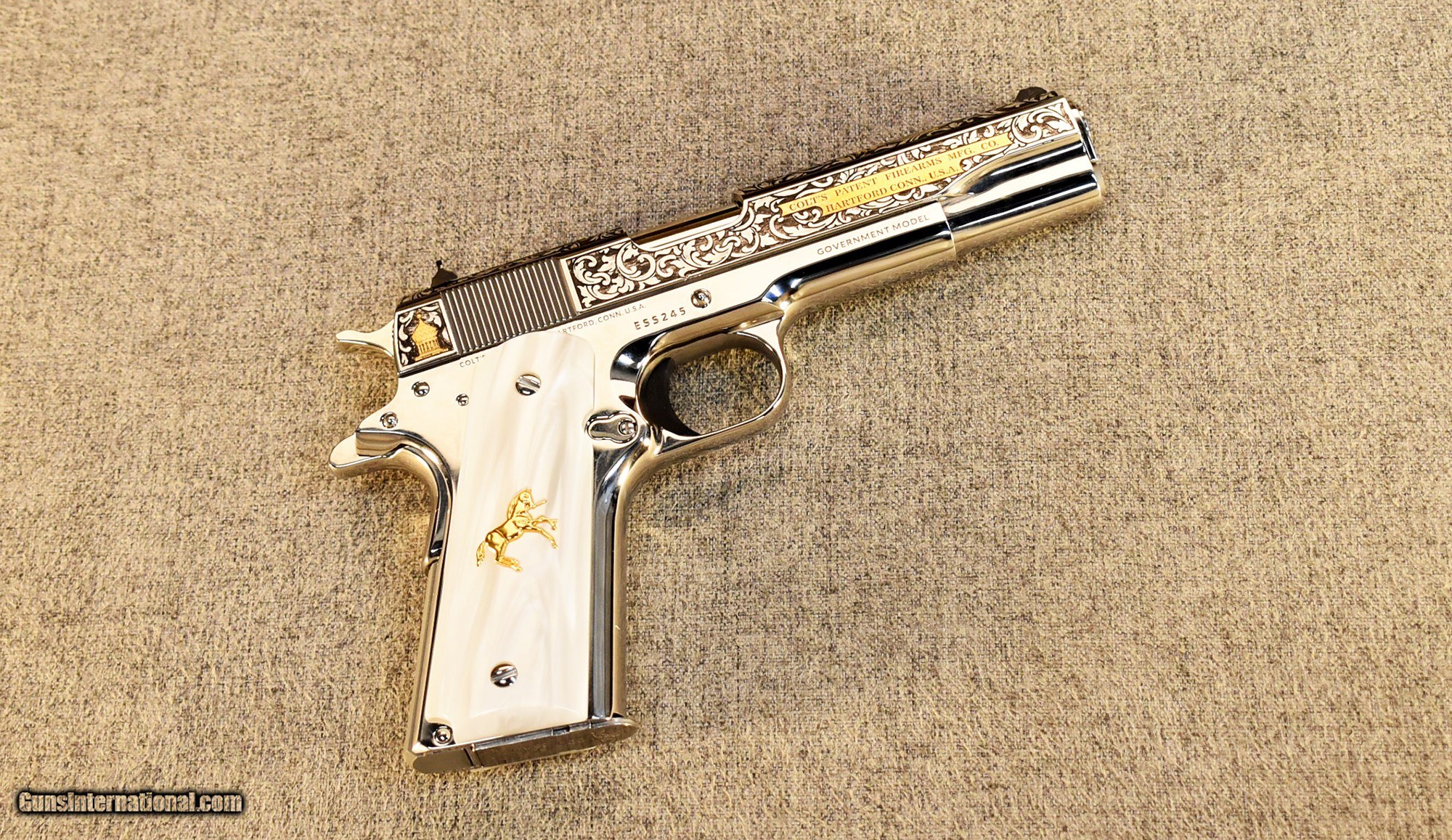 Colt ~ Government El Coronel Samuel Colt ~ .38 Super