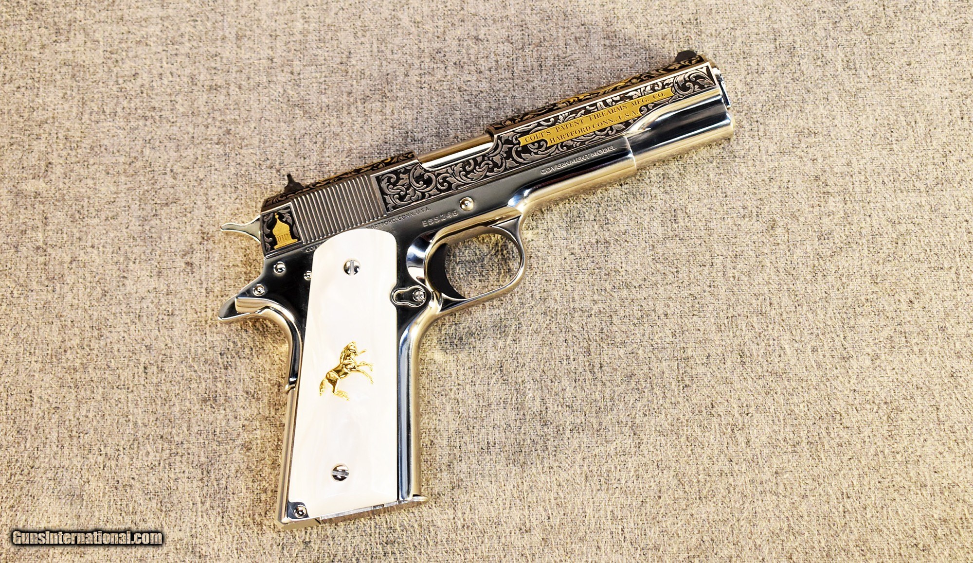 Colt ~ Government El Coronel Samuel Colt ~ .38 Super for sale