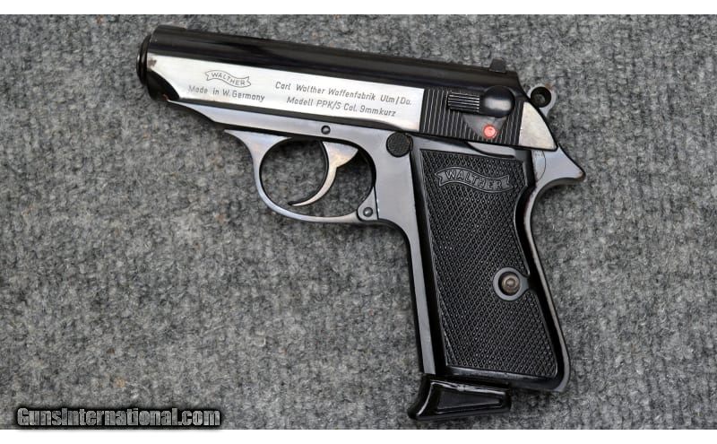 Walther ~ PPK/S ~ 9mm Kurz
