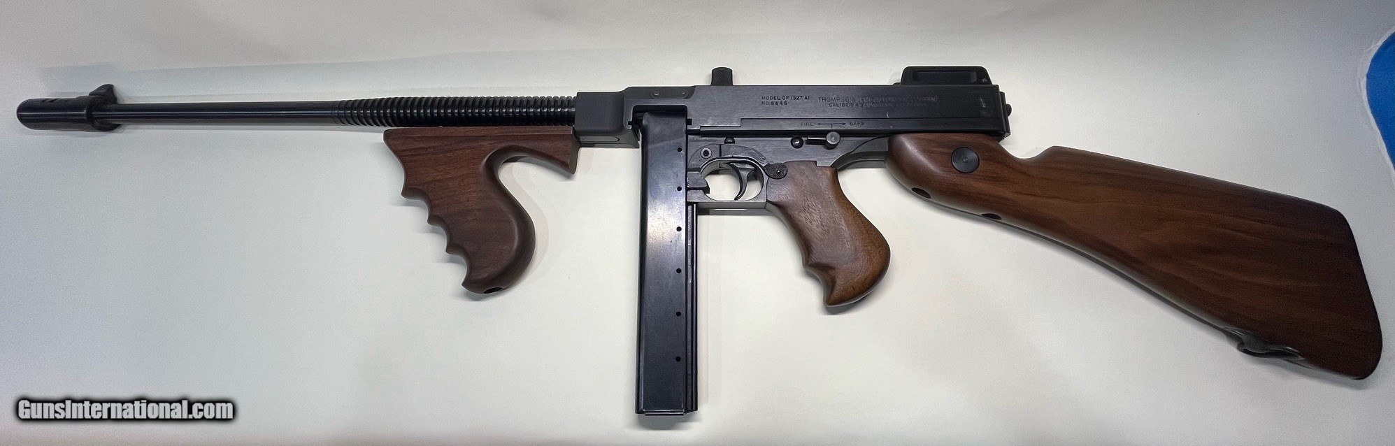 CHICAGO TYPEWRITER, AUTO ORDNANCE MDL 1927 C "THOMPSON" CAL 45 ACP
