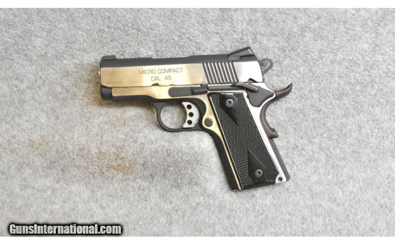 Springfield Armory ~ Micro Compact ~ .45 Auto
