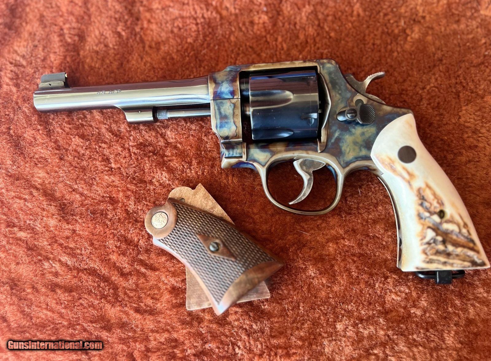 S&W Model 22-4 Heritage Series (45 ACP) Case Harden