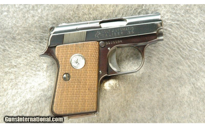 Colt ~ Automatic Pistol ~ .25 Auto