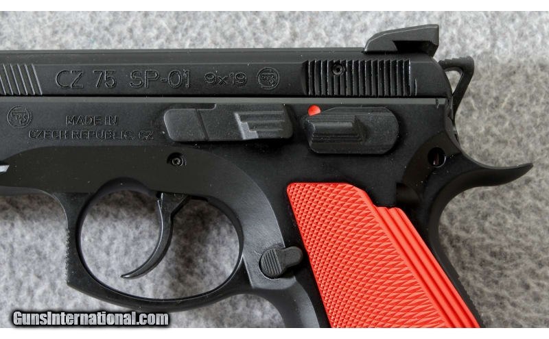 CZ ~ CZ75 SP01Competition Red ~ 9mm Para.