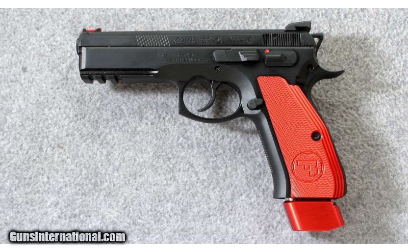 CZ ~ CZ75 SP01Competition Red ~ 9mm Para.