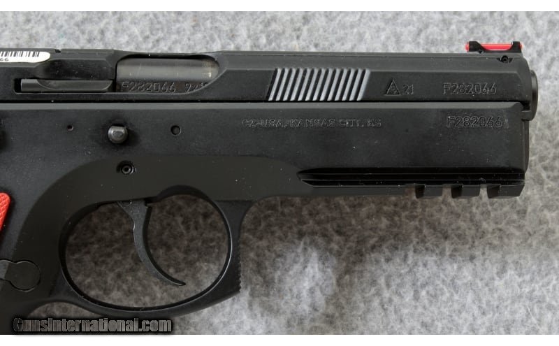 CZ ~ CZ75 SP01Competition Red ~ 9mm Para.