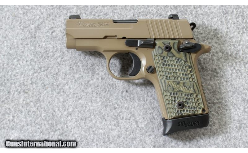 Sig Sauer ~ P238 FDE Scorpion ~ .380 acp