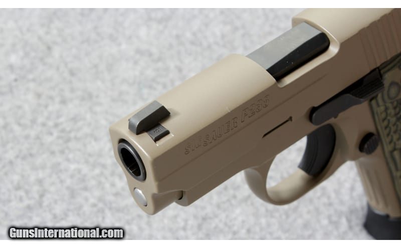 Sig Sauer ~ P238 FDE Scorpion ~ .380 acp