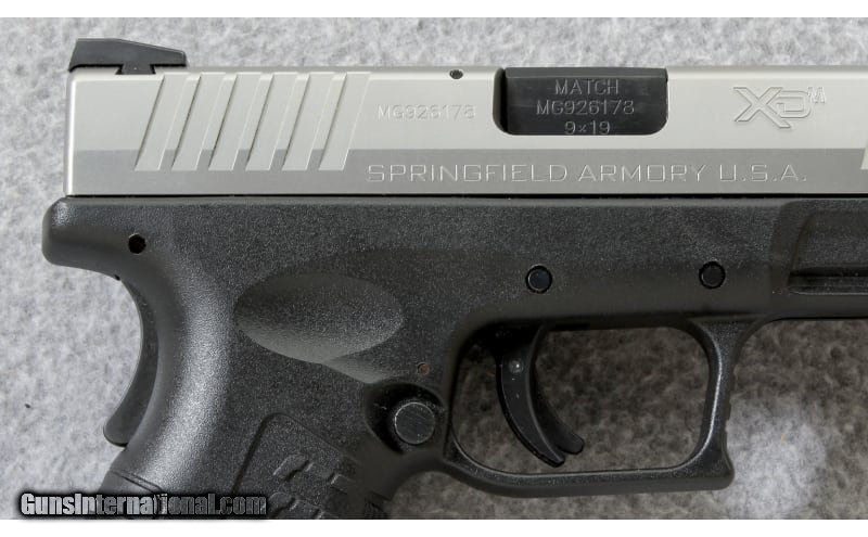 Springfield Armory ~ XDM 9 Bi-Tone Full Size ~ 9mm Para. for sale