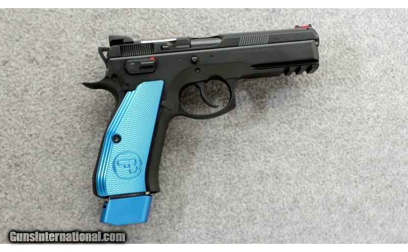 CZ ~ CZ75 SP01 Competition Blue~ 9mm Para. for sale