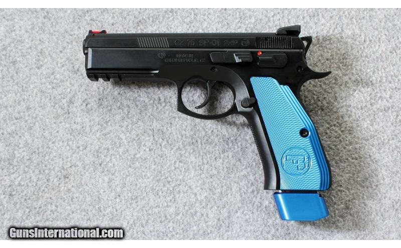 CZ ~ CZ75 SP01 Competition Blue~ 9mm Para. for sale