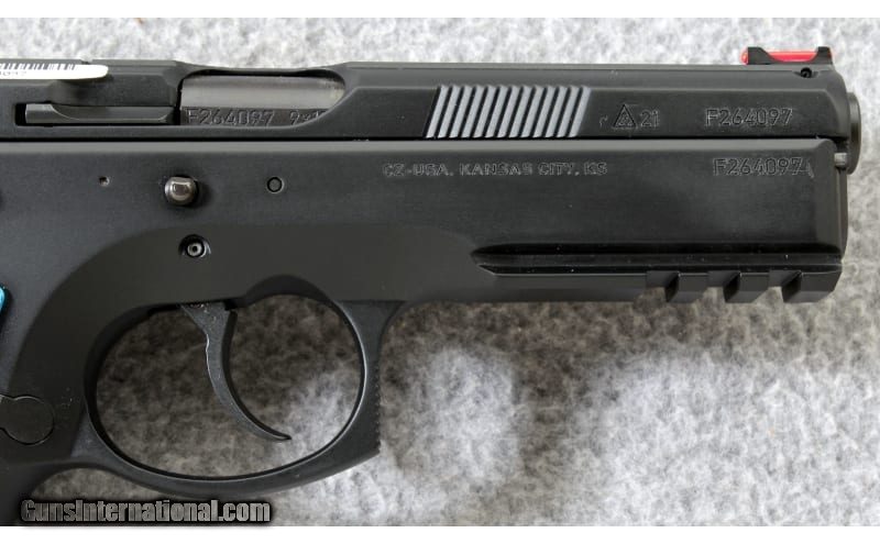 CZ ~ CZ75 SP01 Competition Blue~ 9mm Para. for sale