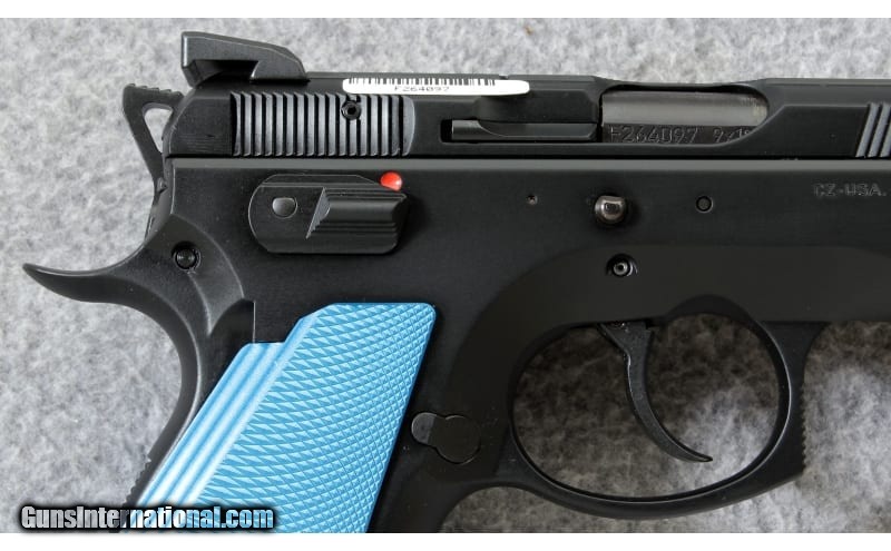 CZ ~ CZ75 SP01 Competition Blue~ 9mm Para. for sale