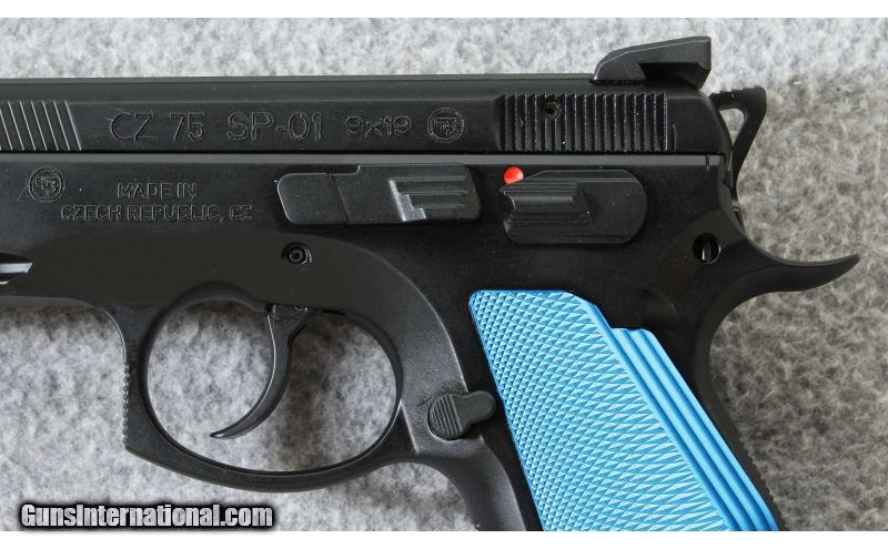 CZ ~ CZ75 SP01 Competition Blue~ 9mm Para. for sale