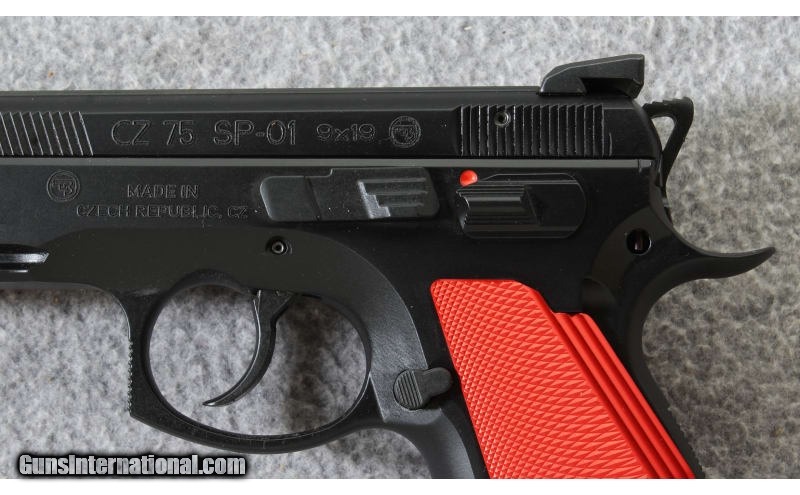 CZ ~ CZ75 SP01Competition Red ~ 9mm Para.
