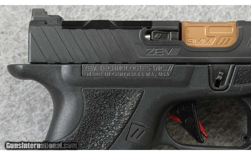 ZEV Technologies ~ OZ-9C-X-CPT-B-BRZ ~ 9mm Parabellum