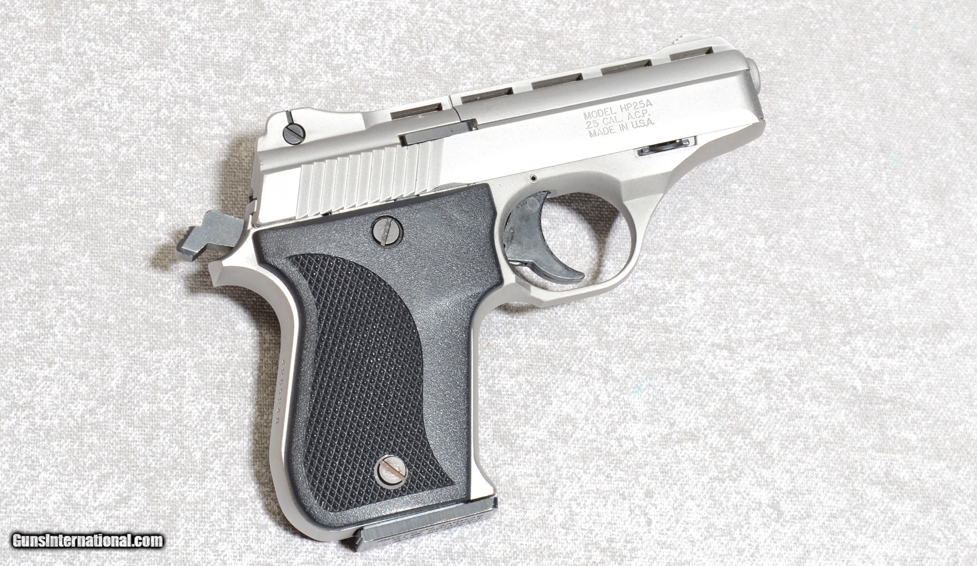 Phoenix Arms HP25A Pistol, .25 Auto, 3 Inch Barrel, 1 1/2 lbs. for sale