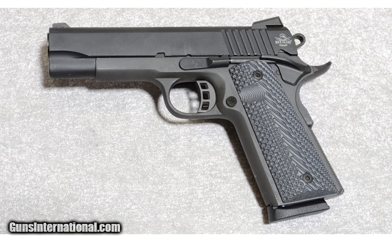 Rock Island M1911 A1-MS Pistol, .45 Auto, 4 1/4 Inch Barrel, 2 1/2 lbs ...
