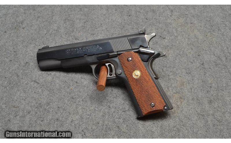 Colt ~ MK IV/Series '70 Gold Cup National Match ~ .45 Auto