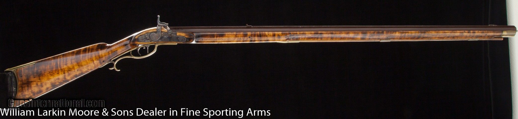 J. WILT & CO Kentucky Squirrel rifle .36 cal 38" Octagon barrel by ...