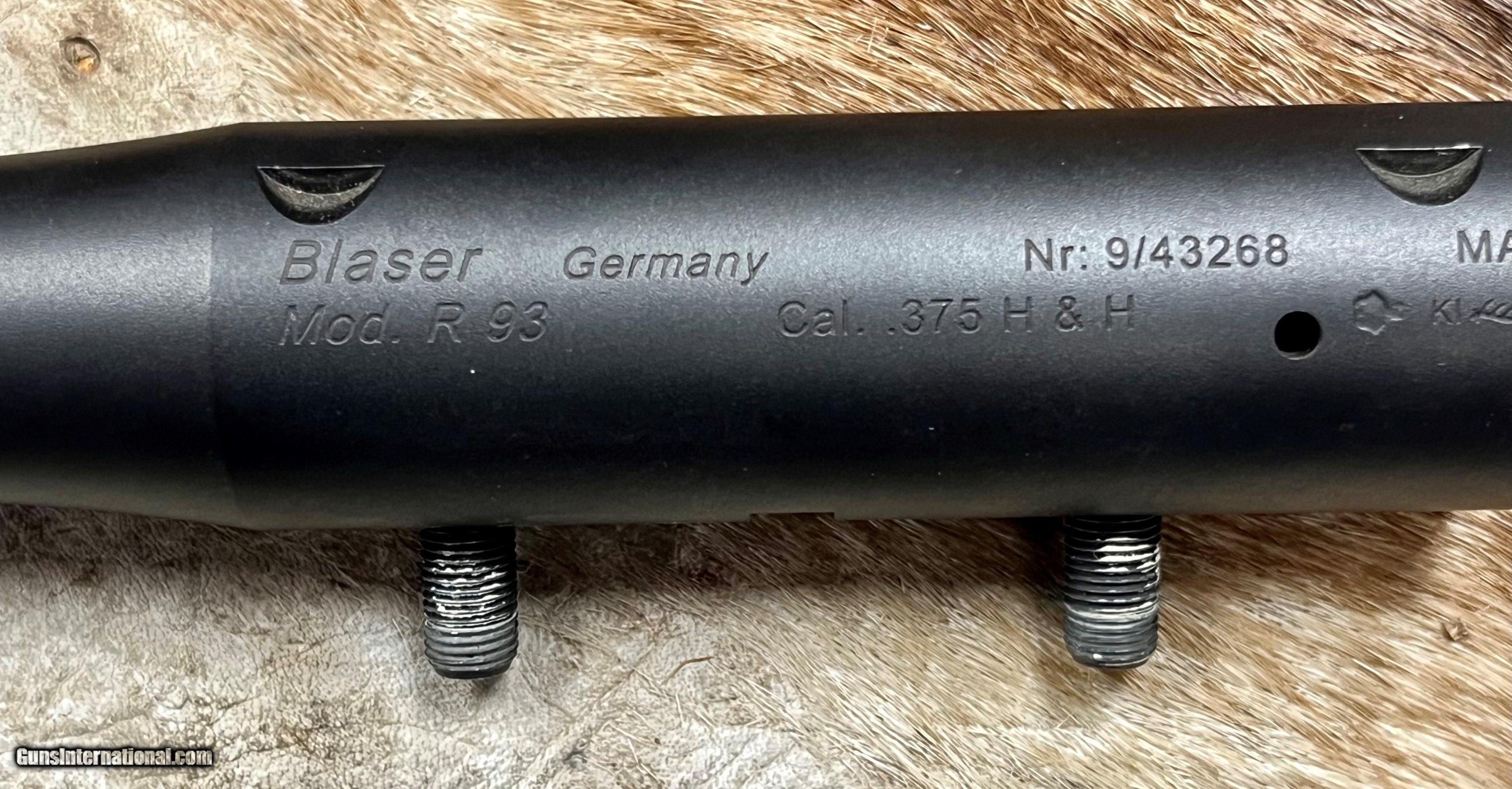BLASER R93 .375 H&H BARREL ONLY