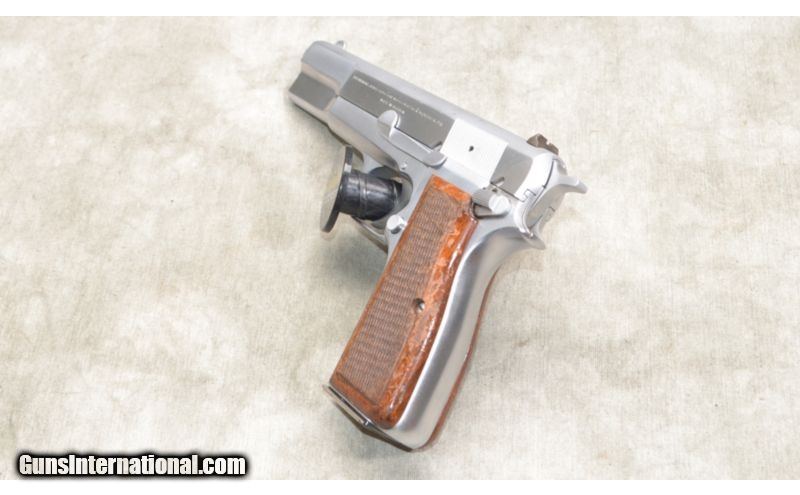 Browning ~ Hi-Power ~ Stainless Steel Colored ~ 9 mm