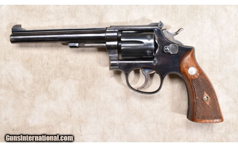 SMITH & WESSON ~ K-22 MASTERPIECE ~ .22 LONG RIFLE