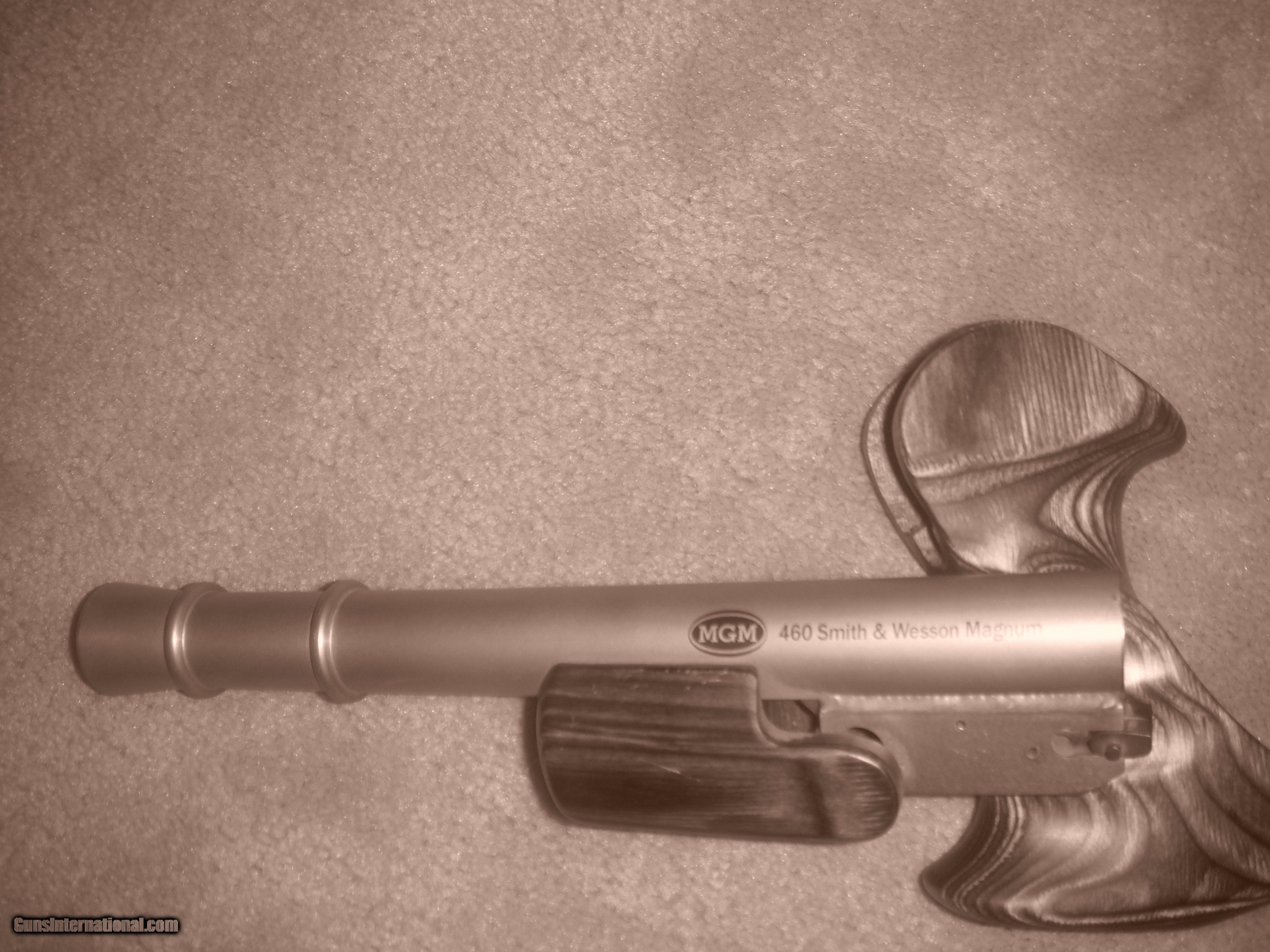 MGM 460 Smith & Wesson Magnum 10" Barrel for Thompson Encore Barrel ...