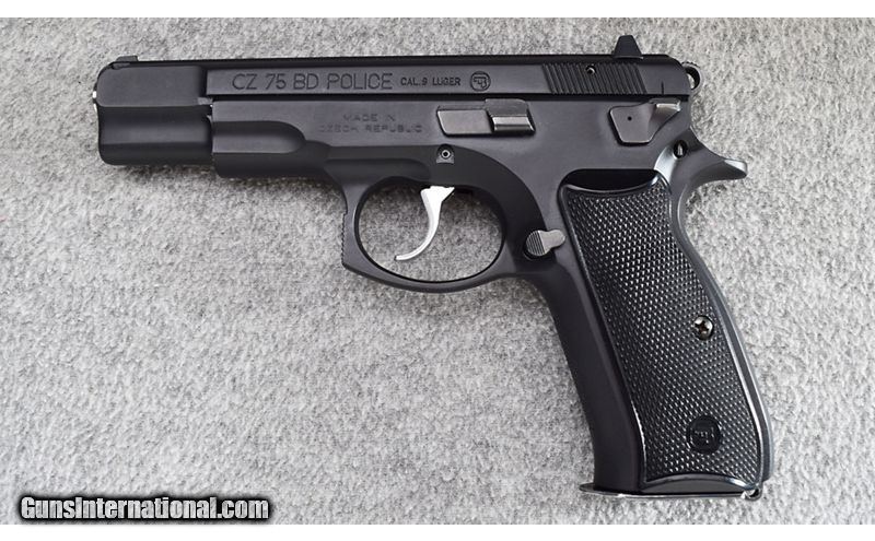 CZ ~ Model 75 BD Police ~ 9 MM