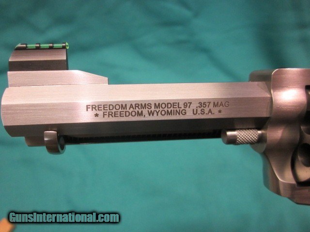 Freedom Arms Model 97 Premier .357 Mag. 4 1/4" OCTAGON New in box Round ...