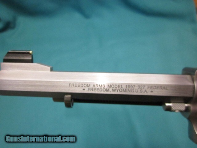 Freedom Arms Model 97 Premier .327 Federal 5 1/2" OCTAGON new in box