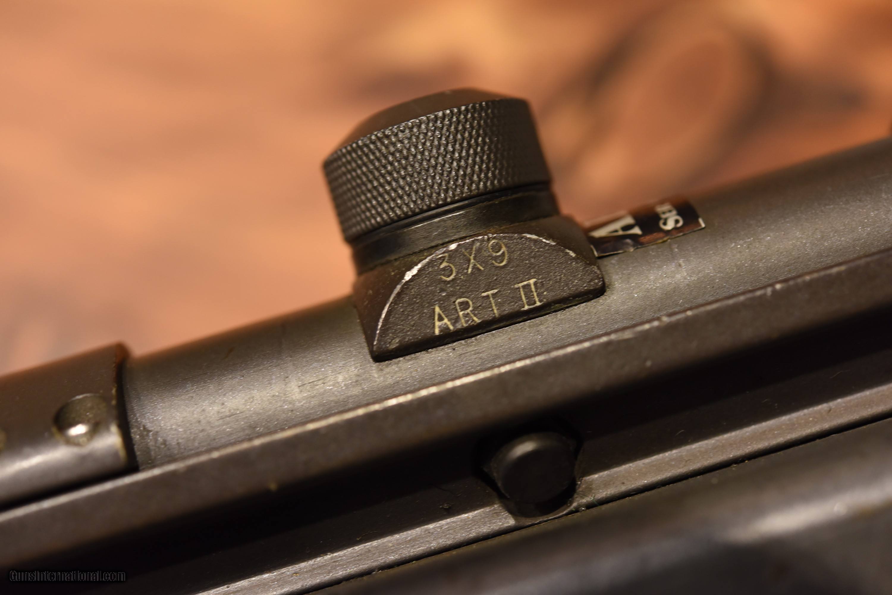 EARLY Springfield M1A NM 4 digit serial with military ART II 3X9 scope